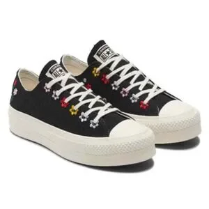 Converse | Shoes | Converse Chuck Taylor All Star Lift Platform Floral ...